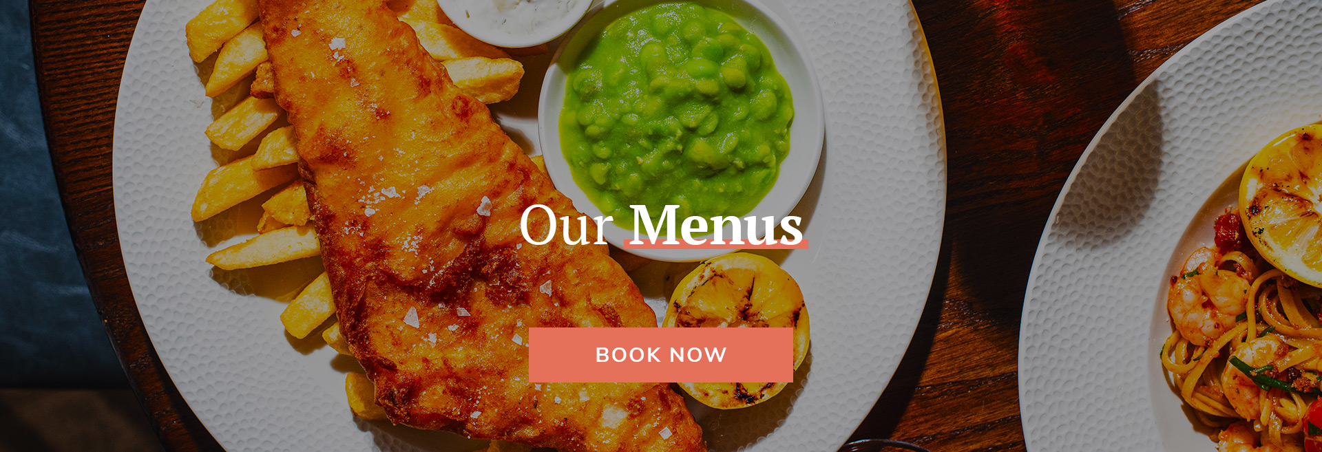 Pub Food Menus in London at The Bridge House