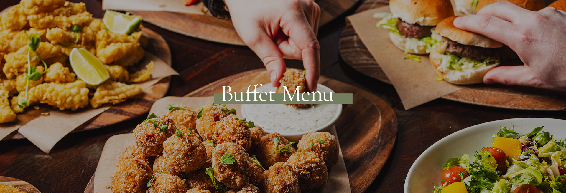 Our Buffet Menus at The Bridge House London
